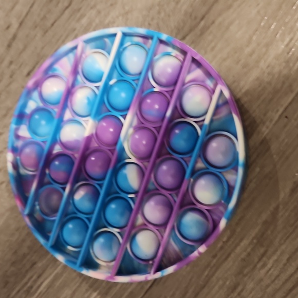 Toys | Colorful Round Pop It Fidget Toy | Poshmark